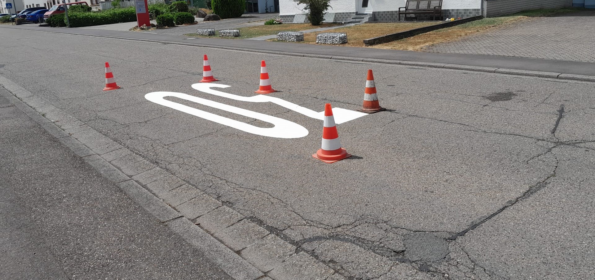 Straßenmarkierungen - WÄHLBAR